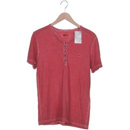 emilio adani Herren T-Shirt, rot, Gr. 46