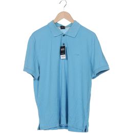 BOSS by Hugo BOSS Herren Poloshirt, blau, Gr. 42