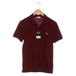 Lacoste Herren Poloshirt, bordeaux, Gr. 46