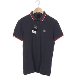 BOSS by Hugo BOSS Herren Poloshirt, marineblau, Gr. 46