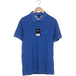 BOSS by Hugo BOSS Herren Poloshirt, blau, Gr. 52