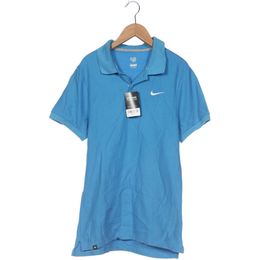 Nike Herren Poloshirt, blau, Gr. 46