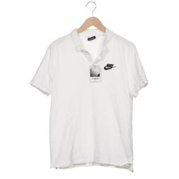 Nike Herren Poloshirt, weiß, Gr. 52