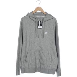 Nike Herren Kapuzenpullover, grau, Gr. 54