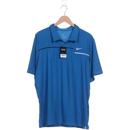 Nike Herren Poloshirt, blau, Gr. 56