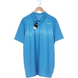 Nike Herren Poloshirt, blau, Gr. 56