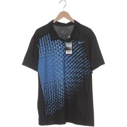 Nike Herren Poloshirt, schwarz, Gr. 56