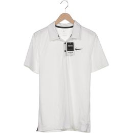 Nike Herren Poloshirt, weiß, Gr. 46