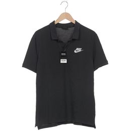 Nike Herren Poloshirt, schwarz, Gr. 52