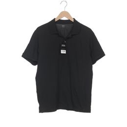 Uniqlo Herren Poloshirt, schwarz, Gr. 52