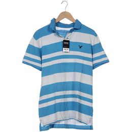 American Eagle Outfitters Herren Poloshirt, blau, Gr. 52