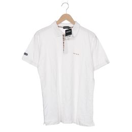 Paul Smith Herren Poloshirt, weiß, Gr. 54