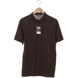 Z Zegna Herren Poloshirt, braun, Gr. 54