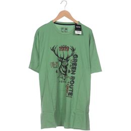 TRIGEMA Herren T-Shirt, grün, Gr. 58