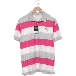 Puma Herren Poloshirt, pink, Gr. 56