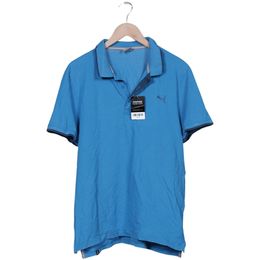 Puma Herren Poloshirt, blau, Gr. 52