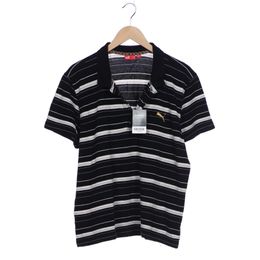 Puma Herren Poloshirt, schwarz, Gr. 56