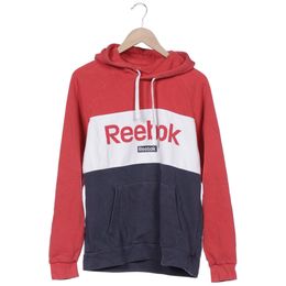 Reebok Herren Kapuzenpullover, rot, Gr. 48