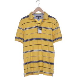 Tommy Hilfiger Herren Poloshirt, gelb, Gr. 48