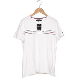 Tommy Hilfiger Herren T-Shirt, weiß, Gr. 48