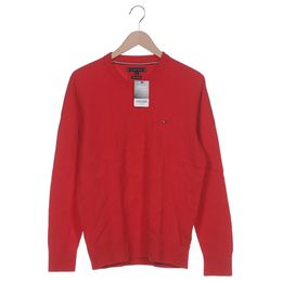 Tommy Hilfiger Herren Pullover, rot, Gr. 48