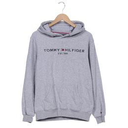 Tommy Hilfiger Herren Kapuzenpullover, grau, Gr. 52