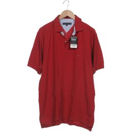 Tommy Hilfiger Herren Poloshirt, rot, Gr. 54