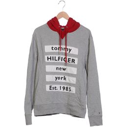 Tommy Hilfiger Herren Kapuzenpullover, grau, Gr. 52