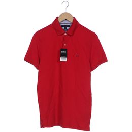 Tommy Hilfiger Herren Poloshirt, rot, Gr. 44