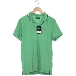 Napapijri Herren Poloshirt, grün, Gr. 52