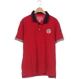 Napapijri Herren Poloshirt, rot, Gr. 56