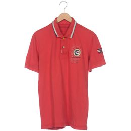 Napapijri Herren Poloshirt, pink, Gr. 54