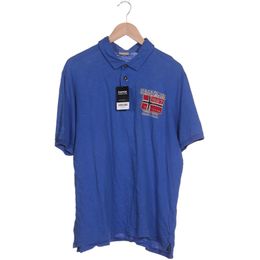 Napapijri Herren Poloshirt, blau, Gr. 56