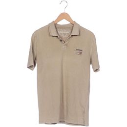 Napapijri Herren Poloshirt, beige, Gr. 48