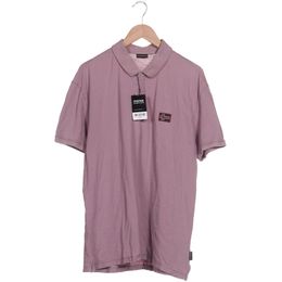 Napapijri Herren Poloshirt, pink, Gr. 54