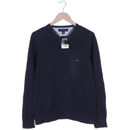 Tommy Hilfiger Herren Pullover, marineblau, Gr. 46