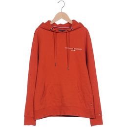 Tommy Hilfiger Herren Kapuzenpullover, orange, Gr. 48