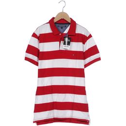 Tommy Hilfiger Herren Poloshirt, rot, Gr. 48