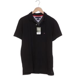 Tommy Hilfiger Herren Poloshirt, schwarz, Gr. 48