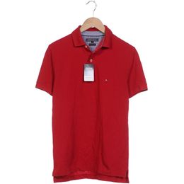 Tommy Hilfiger Herren Poloshirt, rot, Gr. 48