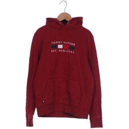 Tommy Hilfiger Herren Kapuzenpullover, bordeaux, Gr. 46