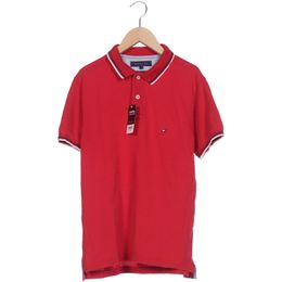 Tommy Hilfiger Herren Poloshirt, rot, Gr. 48