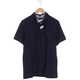 Tommy Hilfiger Herren Poloshirt, marineblau, Gr. 48