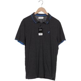 Pier One Herren Poloshirt, grau, Gr. 52