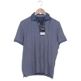 OLYMP Herren Poloshirt, blau, Gr. 48