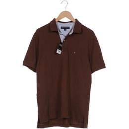 Tommy Hilfiger Herren Poloshirt, braun, Gr. 52