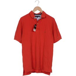 Tommy Hilfiger Herren Poloshirt, orange, Gr. 52