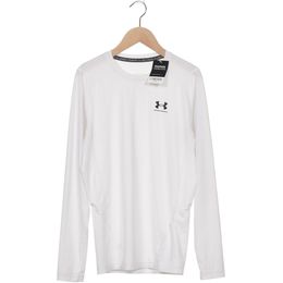 Under Armour Herren Langarmshirt, weiß, Gr. 52