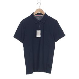 s.Oliver Herren Poloshirt, marineblau, Gr. 52