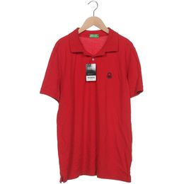 United Colors Of Benetton Herren Poloshirt, rot, Gr. 54